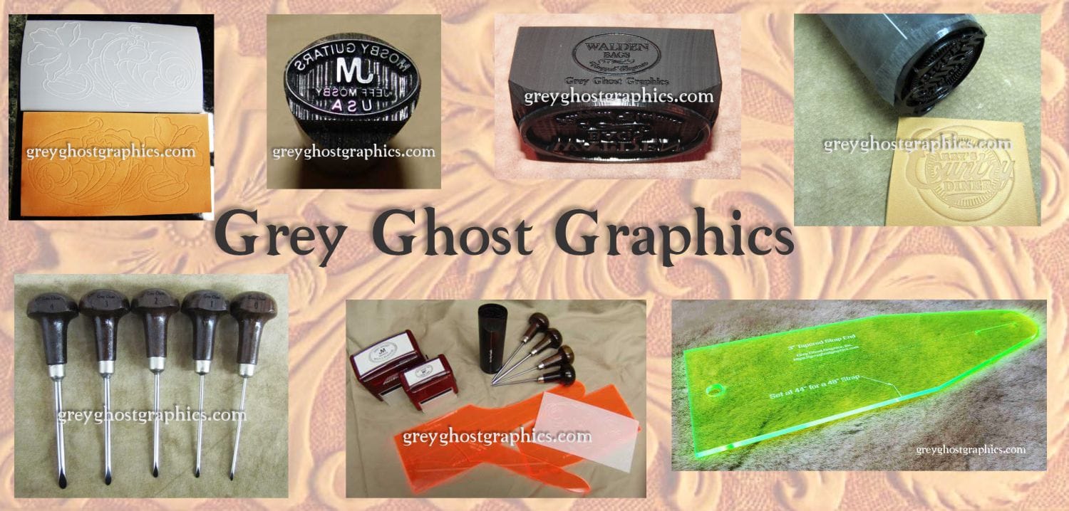 Custom Maker Stamps For Leather, Petal Lifters And Templates